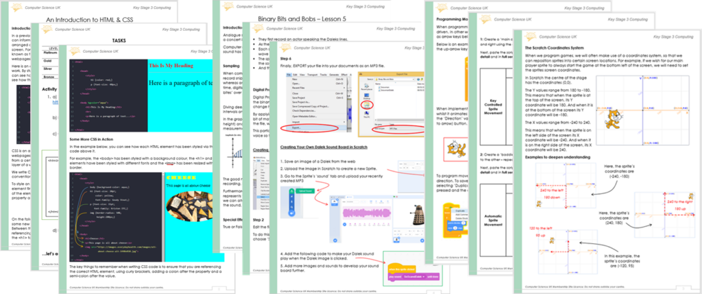 KS3 Offer - CSUK:Teacher