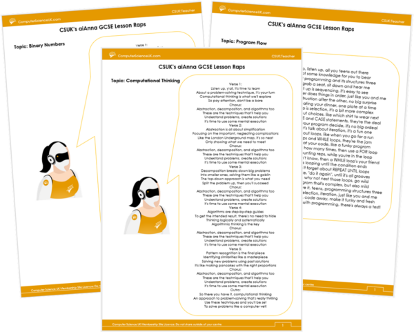 GCSE Offer - CSUK:Teacher