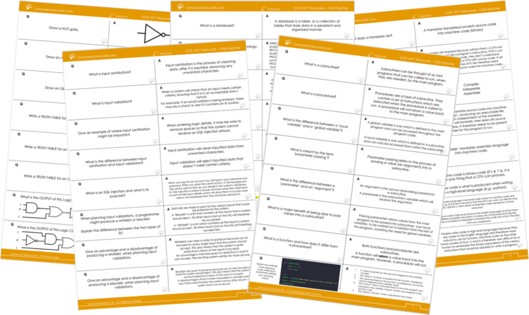 GCSE Offer - CSUK:Teacher