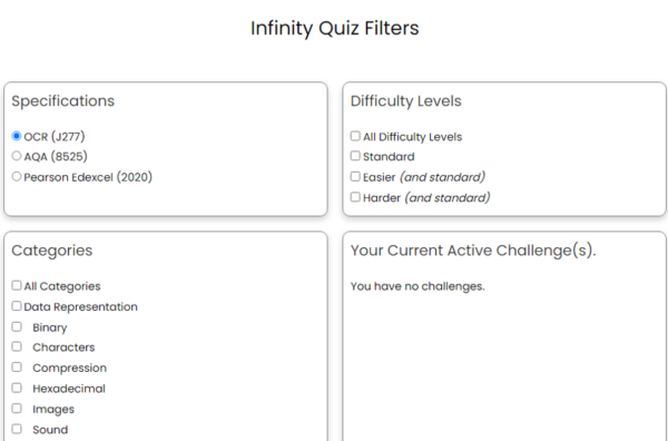 Introducing the Infinity Quiz Module: Your Ultimate Homework ...