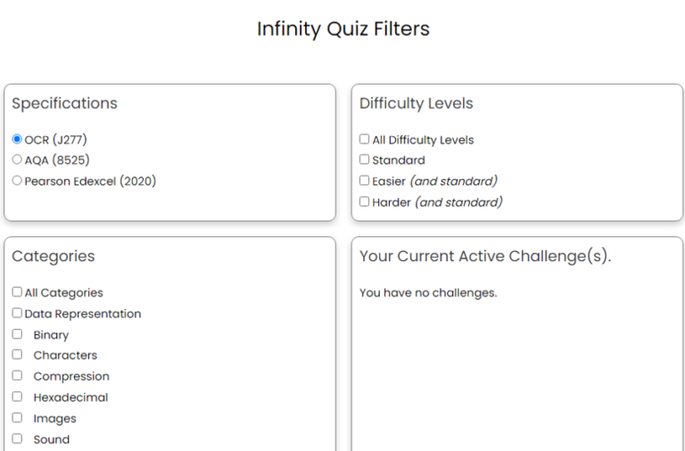 Introducing the Infinity Quiz Module: Your Ultimate Homework ...