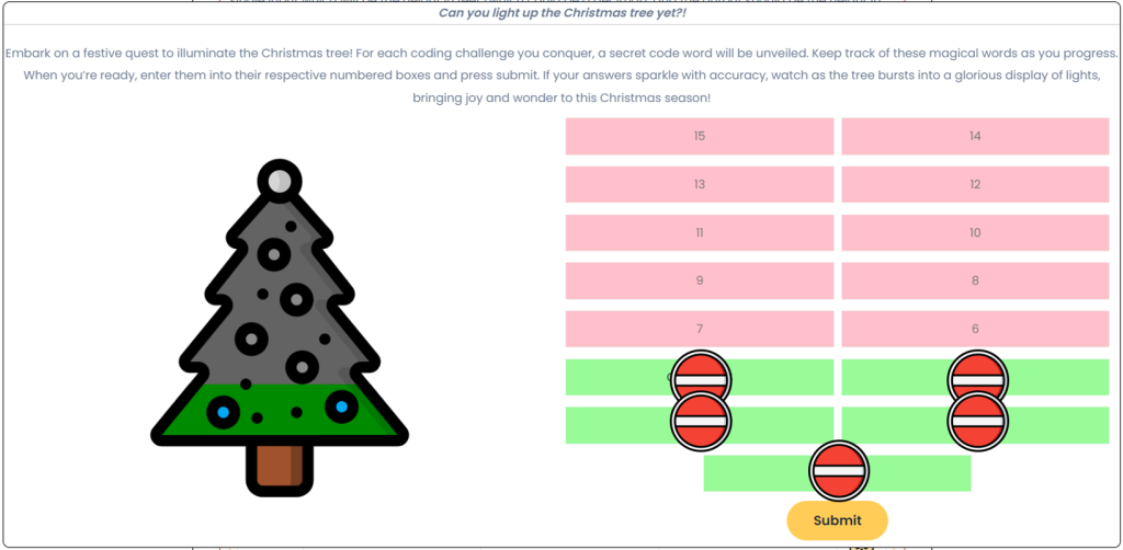 CSUK:Bytes - Advent Coding Challenges 2023 - CSUK:Teacher