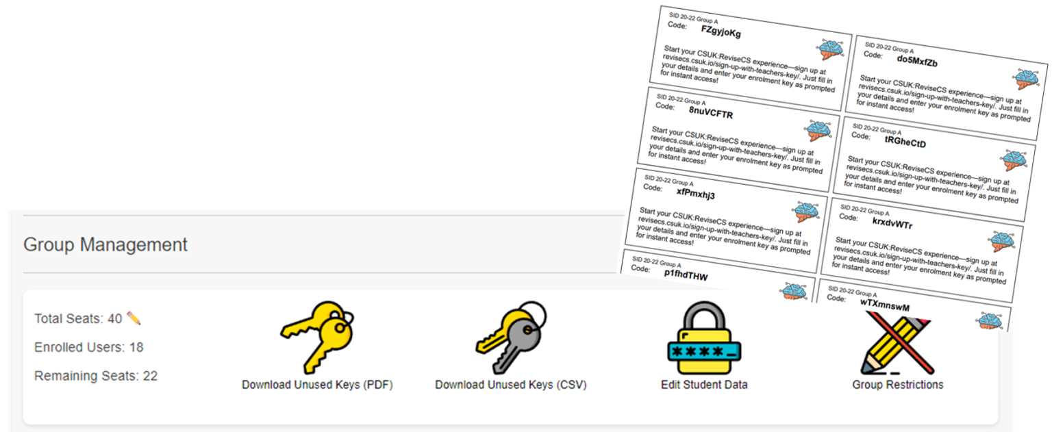CSUK:ReviseCS 2.0 - The All New Teacher Dashboard - CSUK:Teacher