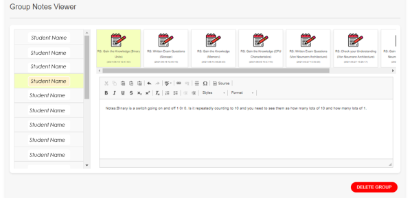 CSUK:ReviseCS 2.0 - The All New Teacher Dashboard - CSUK:Teacher