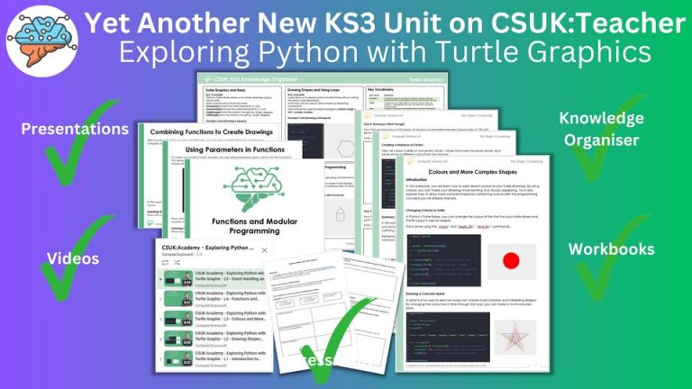 Introducing Three Brand New, Fully Resourced KS3 Units of Work - CSUK:Teacher